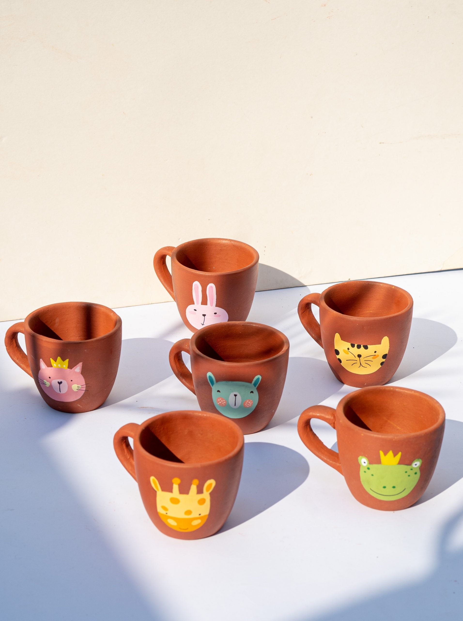Terracotta Cute Animal Tea Set – Raw Earth Shop
